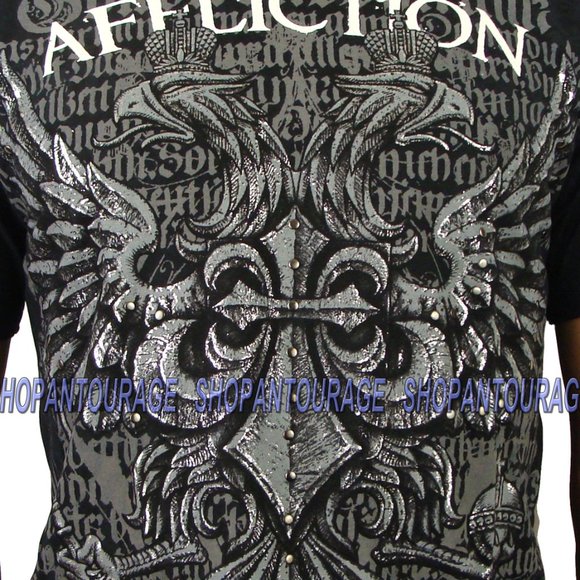 Affliction | Shirts | Affliction Fedor Emelianenko Warbird A88 Black ...